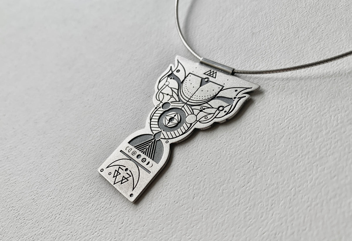 Silver Necklace - Ancestral Wisdom – VEDRO Creative